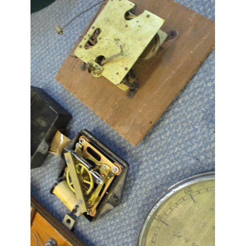 Synchronome and mechanical clock parts A/F Location: