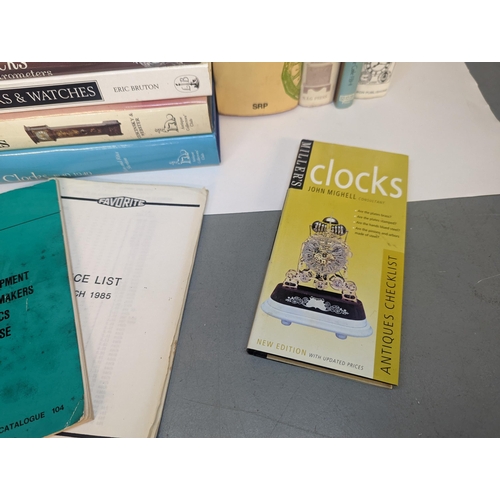 A selection of watch and clock related books to include Watchmakers ...