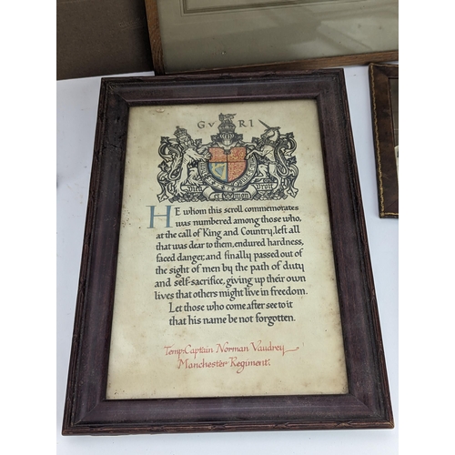 Medals of brothers, Captain Claude Henry Slade Vaudrey and Captain ...