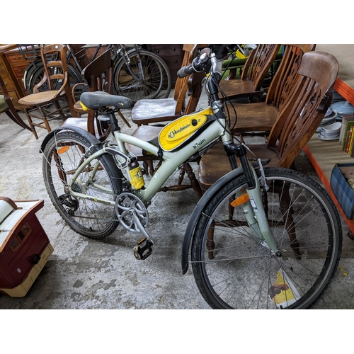 A KW Ahili limited edition b'Twin aluminium framed bicycle Location:G