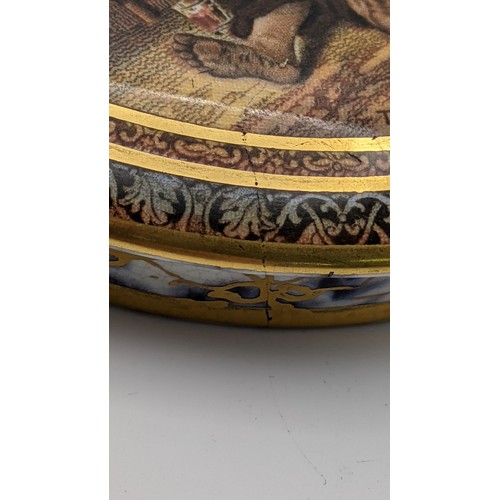 Two Pratt ware lidded pots, to include one from the Smiths Collection ...