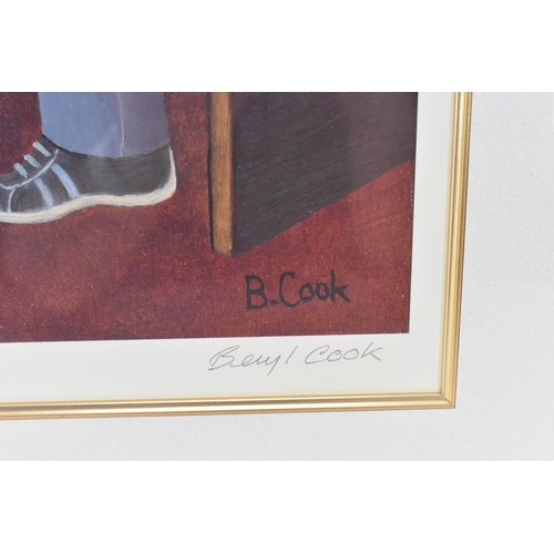 Beryl Cook (1926-2008) 'In the Snug' signed limited edition print, published 2003, numbered 223/650,