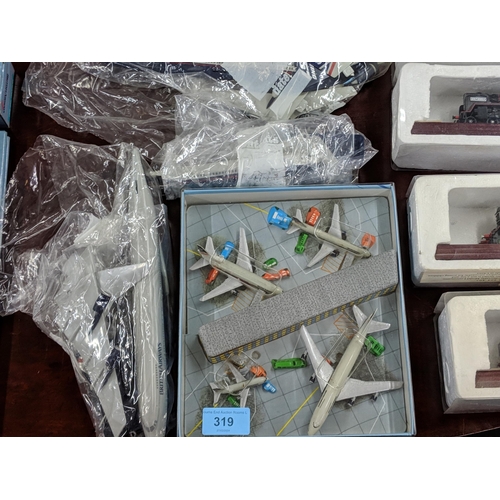 Concorde and other British Airways models, a Schabak Airport set, six ...