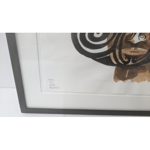 Stephen Farthing b 1950 framed and glazed watercolour on paper titled ...
