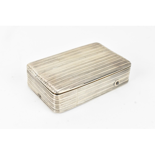 A George III silver musical snuff box, by John Shaw, hallmarked ...