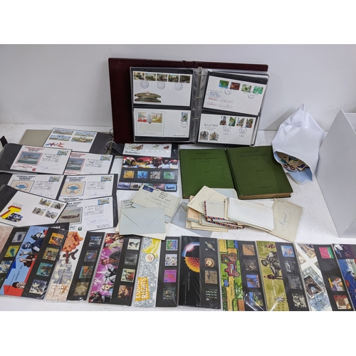 Postage stamps to include mint unused picture stamps signed, aviation ...