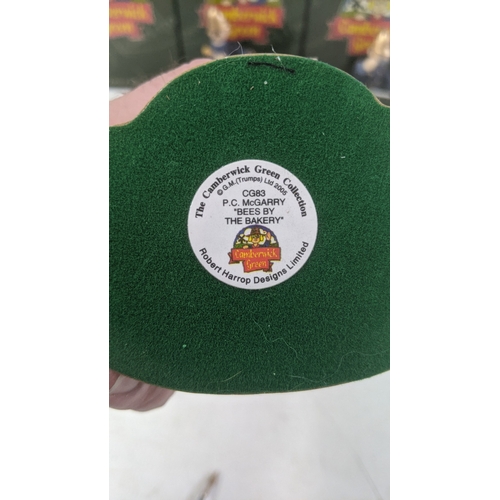 Six Camberwick Green figures to include CG69 Captain Flack, CG74 Dibble ...