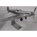 An Authentic Models model of a Spitfire fighter plane on a stand, 37 ...