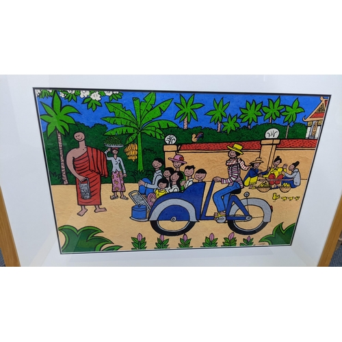 Stephane Delapree - Two limited edition Sengraph prints to include one ...