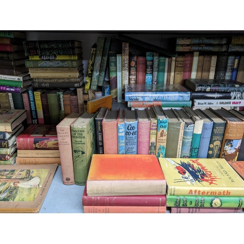A collection of various novels including first editions and illustrated ...