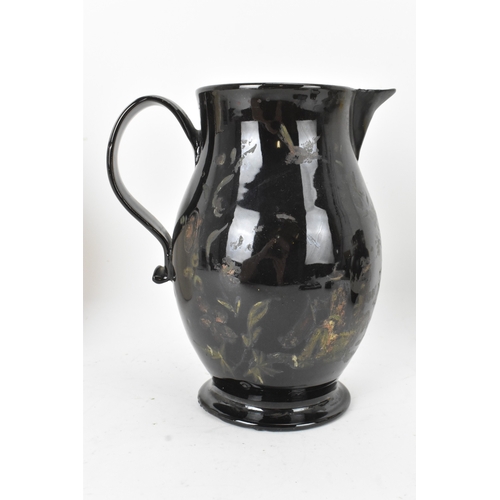 A group of 18th/19th century British jugs, comprising two cream ...