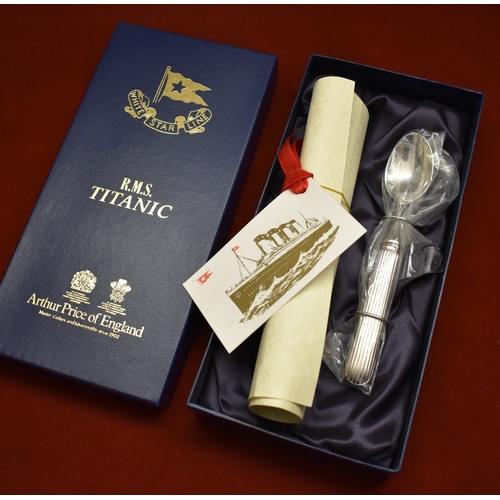 Titanic Spoon. Made by Arthur Price of England, the original ...