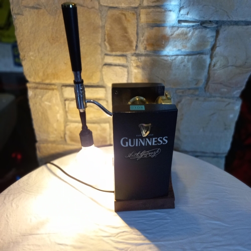 Good Guinness Bar Tap and Font now as a Table Lamp - cool for a Home Bar
