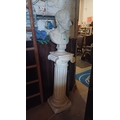 Classical Bust Figure on Column with some damage
