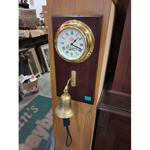 Carlsberg Pub Clock "Time Please"