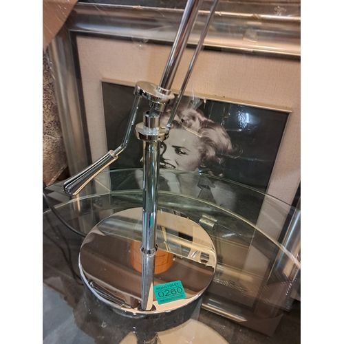 Adjustable Chelsom Chrome Table Lamp