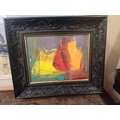 Leo Powell "Summer Morning Shades" Signed Mixed Media (Framed 49cm x 58cm)