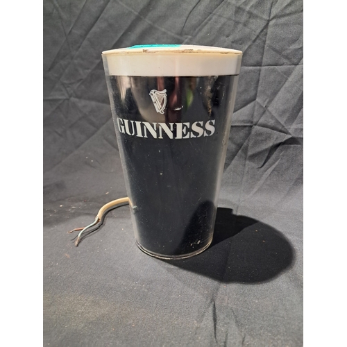 Original Guinness Vintage Counter Top Font Light (17cm Tall)