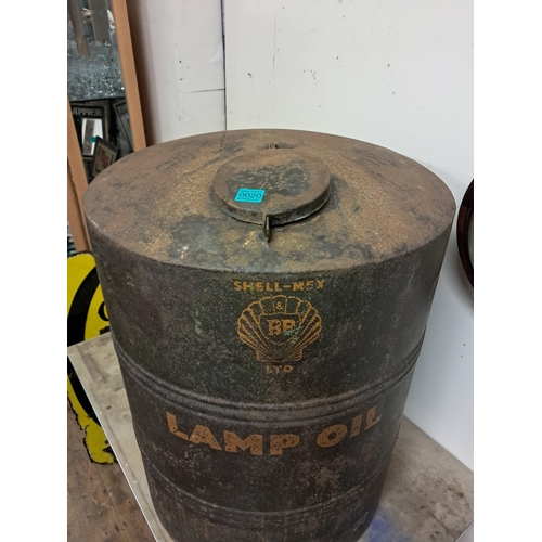Shell-Mex & PB Ltd. Lamp Oil Shop Dispensing Drum (88cm Tall x 65cm)