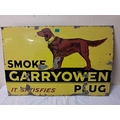 Original Enamel "Garryowen Plug" Advertising Sign - Rare - Spillane ...