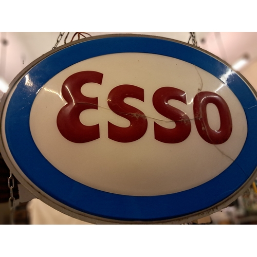 Double Sided "Esso" Hanging Sign