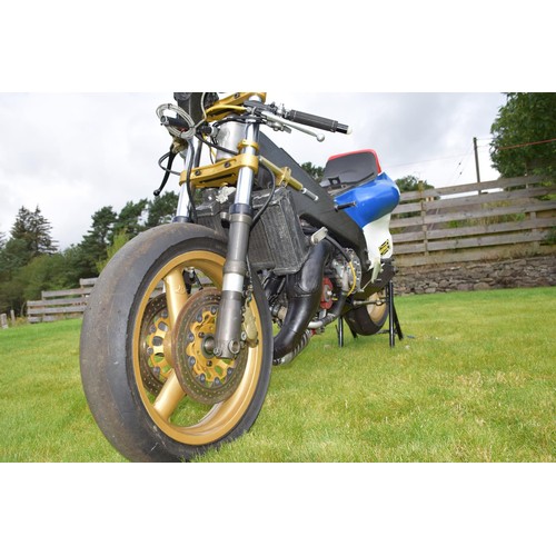 A 1984 Silverstone Armstrong Carbon Fibre CF350 Engine number AM-0003 ...