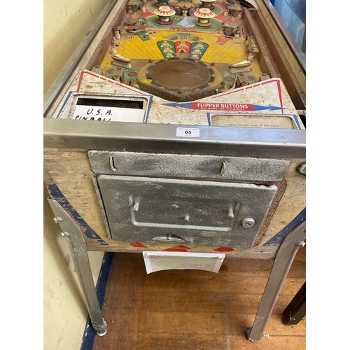 A 1960's American Gottlieb Super Score pinball machine