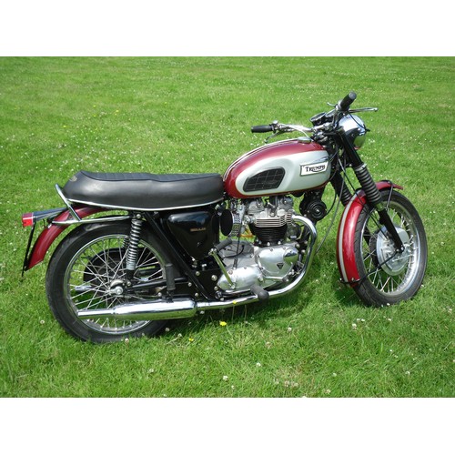 1970 Triumph Bonneville T120 Registration number OPP 630H Frame number ...