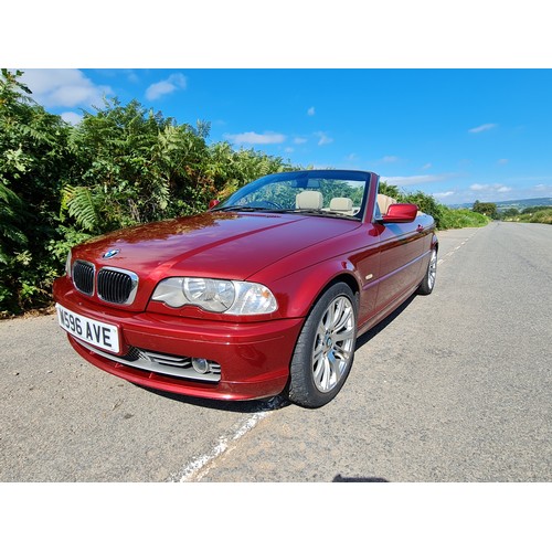 2000 BMW 330Ci Convertible Registration number W596 AVE Chassis number ...
