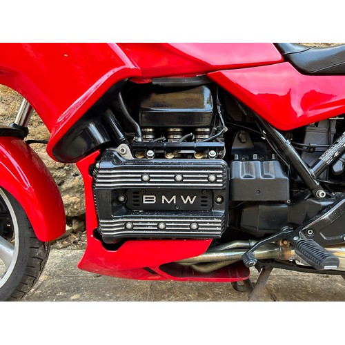 1994 BMW K75 S Registration number J89 FVF Frame number WB 1057209M ...