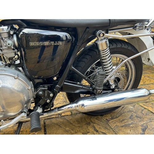 2006 Triumph T100 66 Special Edition Registration number KX06 DLN Frame ...