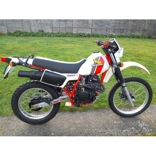 1989 Honda XL350R Registration number F740 ENV Frame number ND03 ...