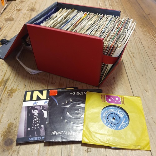 Assorted vinyl single records