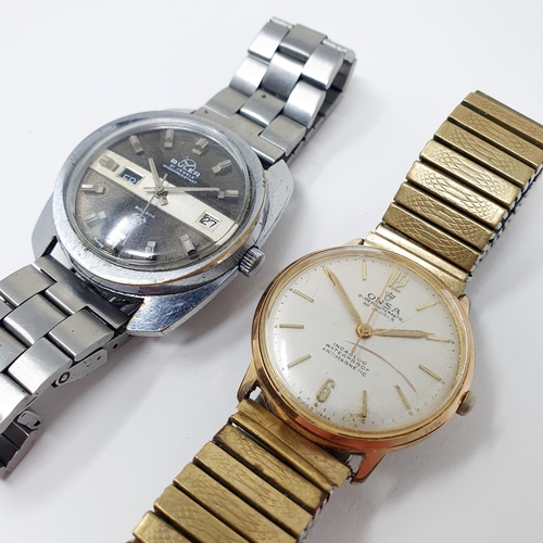 A gentleman's Onsa wristwatch, with expanding strap, and a stainless ...