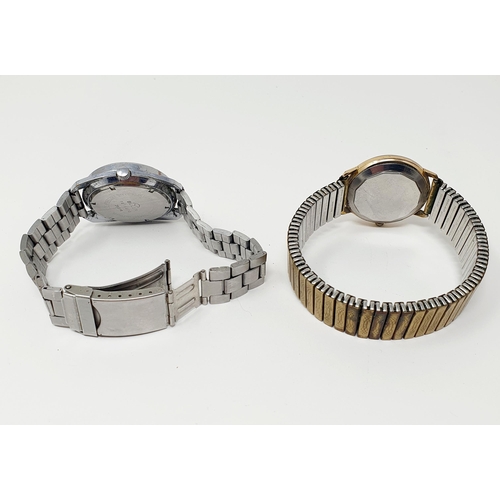 A gentleman's Onsa wristwatch, with expanding strap, and a stainless ...