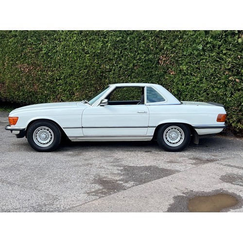 1984 Mercedes-Benz SL500 R107 Registration number SLZ 8052 Chassis ...