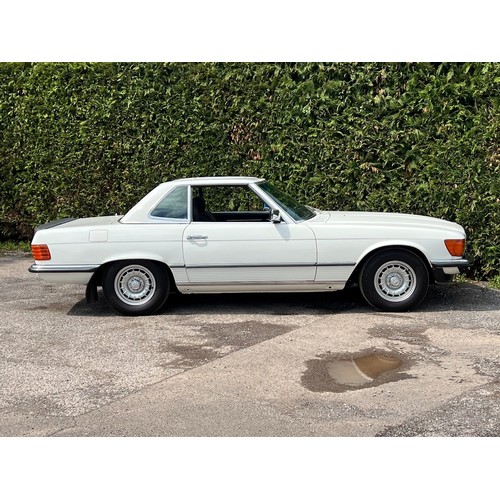 1984 Mercedes-Benz SL500 R107 Registration number SLZ 8052 Chassis ...