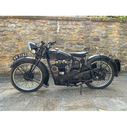 1938 Velocette MOV Registration number VV 7152 Frame number 8042 Engine ...