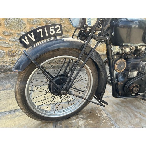 1938 Velocette MOV Registration number VV 7152 Frame number 8042 Engine ...
