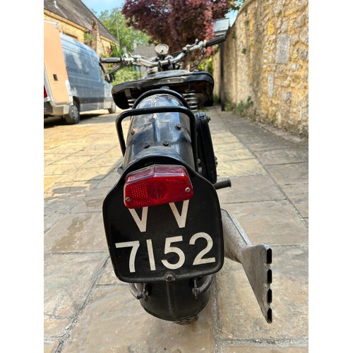 1938 Velocette MOV Registration number VV 7152 Frame number 8042 Engine ...