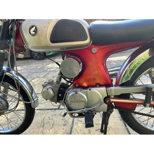 1969 Honda CL90 Registration number UBD 540G Frame number CL 90 226736 ...