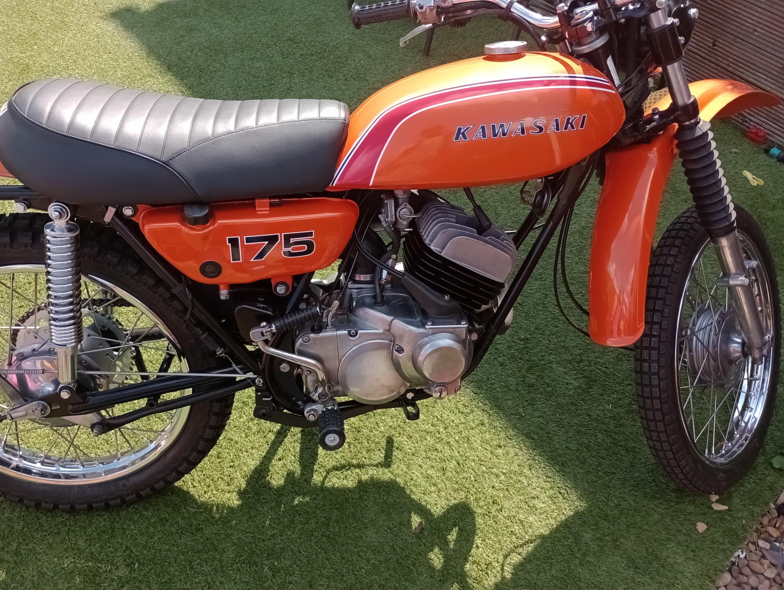 1972 Kawasaki F7 Enduro Registration number BVR 125K Frame number F7 ...