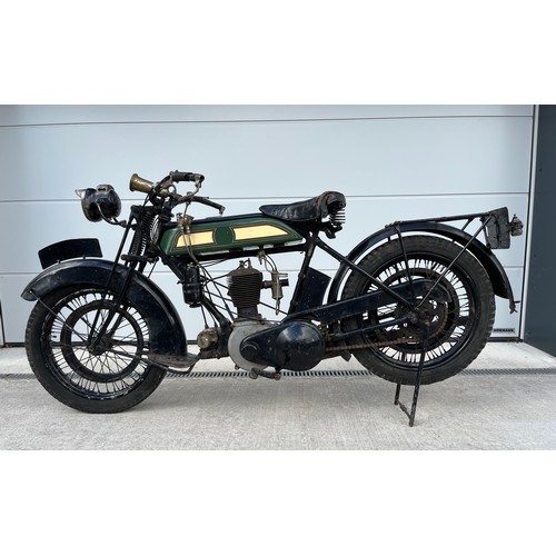1926 BSA S26 4.98HP Registration CO 9189 (or CO 9789) Frame number ...
