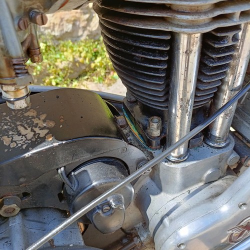 1956 Matchless G3L trail Registration number TGF 639 Frame number ...