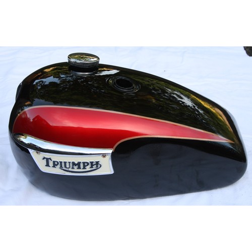 An export petrol tank for Triumph Bonneville T140V/T140E, complete with ...