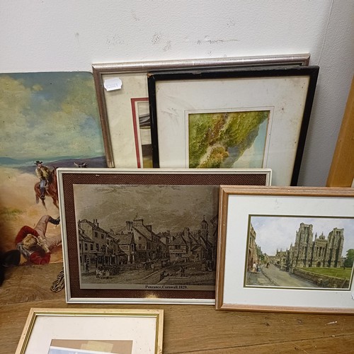 Assorted pictures and prints