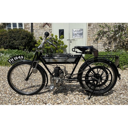 1912 Humber 2hp Registration number FH 1849 Frame number 1006 Engine ...