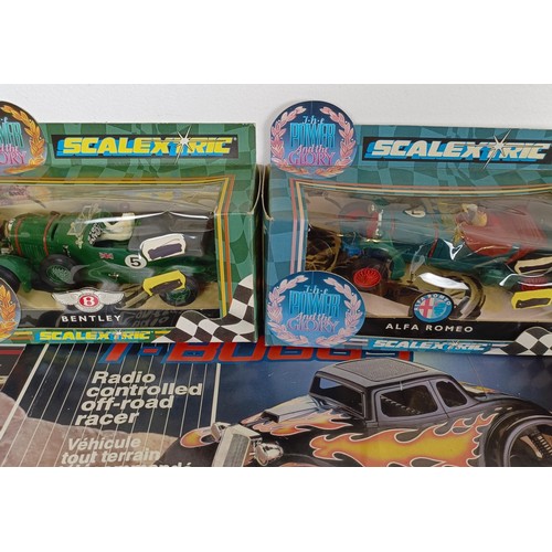 A Scalextric car, C306, C305, assorted others Scalextric cars, and a ...