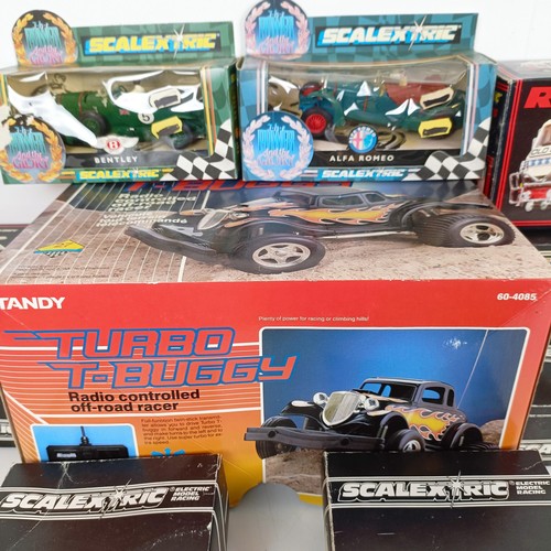 A Scalextric car, C306, C305, assorted others Scalextric cars, and a ...