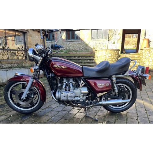 1980 Honda GL1100 Gold Wing Registration number FAF 766V Frame number ...
